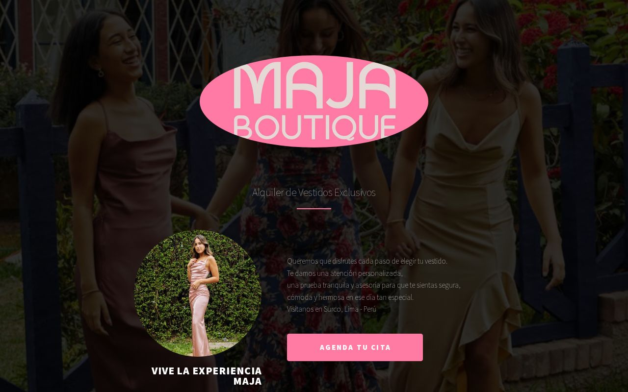 Maja Boutique – Alquiler de Vestidos